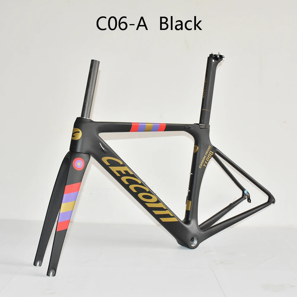 2021 CECCOTTI chameleon carbon road bike frame T1000 design bicycle ...