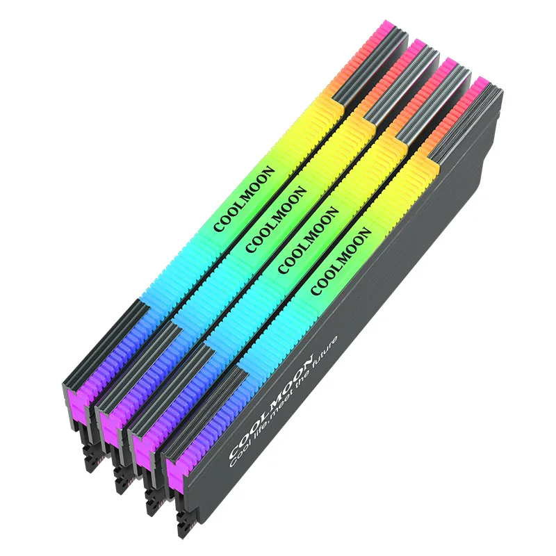 CR-D134S ARGB RAM Heatsink Heat Spreader Cooler Memory Cooling Vest for ...