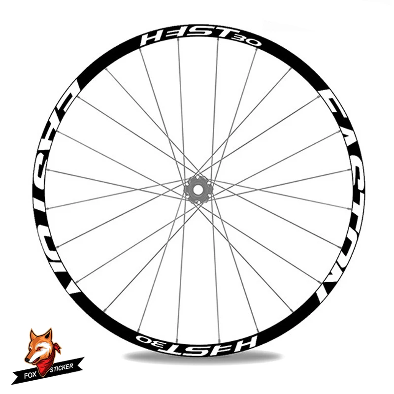 Road Bicycle Carbon Wheel Rim Sticker 24/30/38/40/50/55/60/80/88mm 26er ...