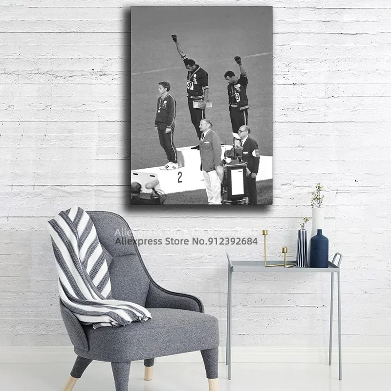 1968 Olympics Black Power Poster