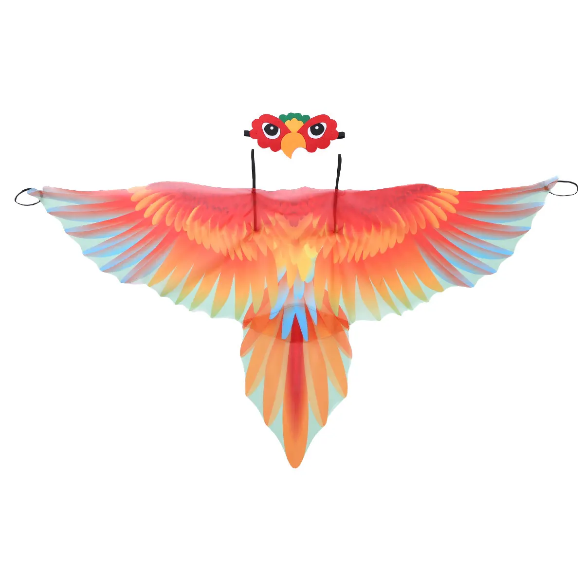Children-s-Parrot-Wings-Cape-Costume-Mask-Bird-Cape-Carnival-Costume ...