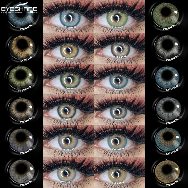 Real Eye Color Chart With Names
