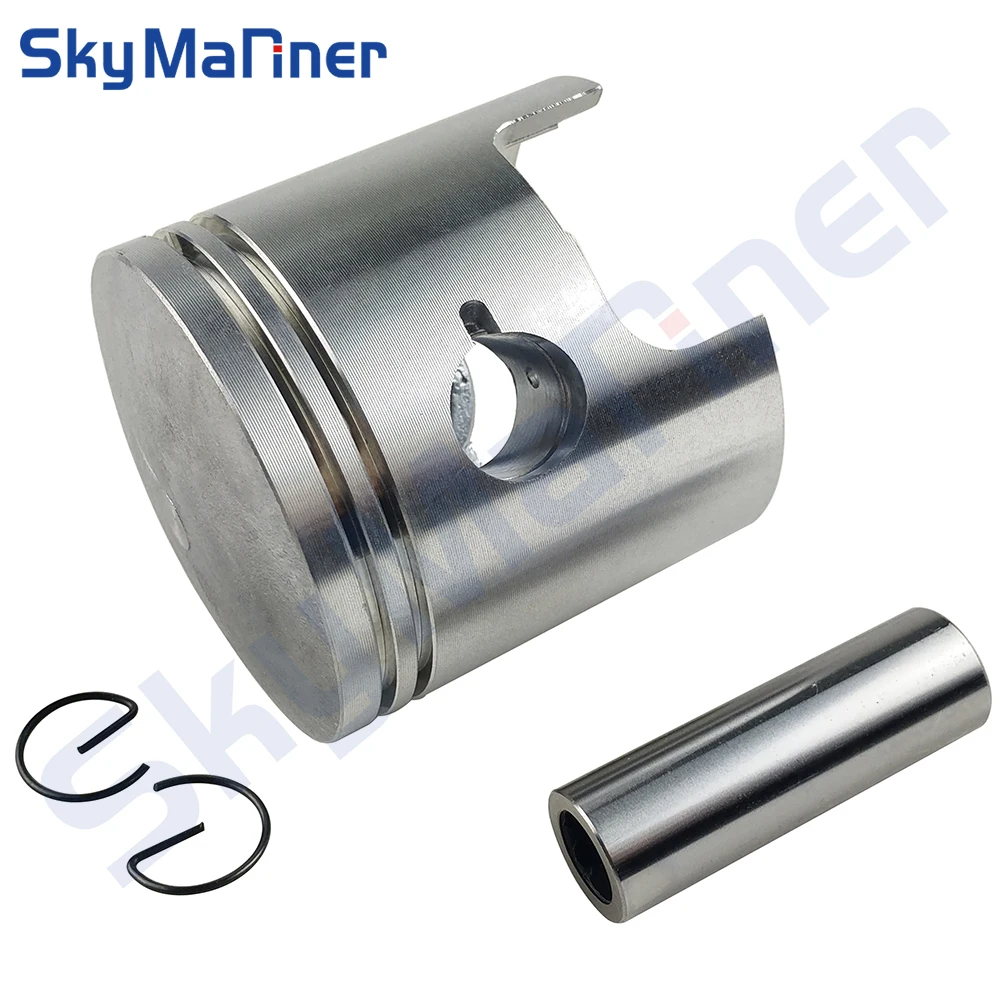 12110-96353 Piston Kit STD for Suzuki Outboard Engine 25HP 30HP DT25/30 ...