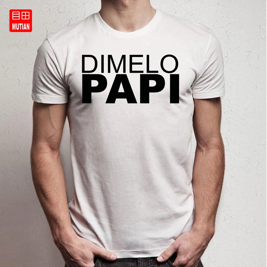 Dimelo Papi Nicky Jam Reggaeton Regueton T camisa|Camisetas| - AliExpress