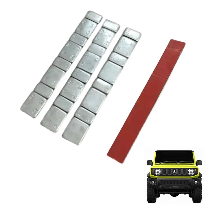 Metal-Counterweight-Strips-60g-Balance-Weight-Block-Bendable-Balance ...