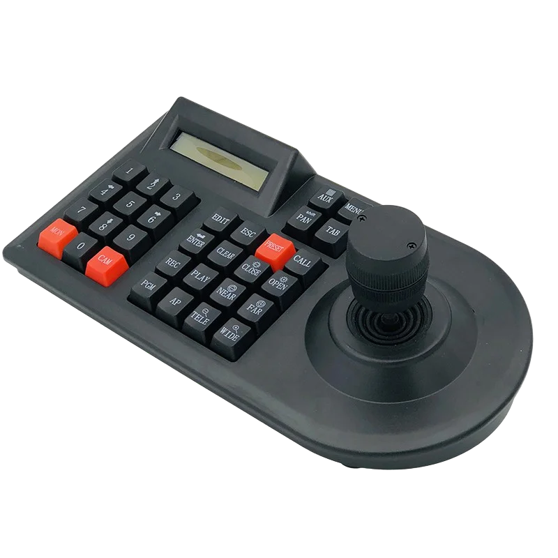 3D PTZ CCTV Keyboard Controller Joystick for RS485 PTZ Speed Dome ...