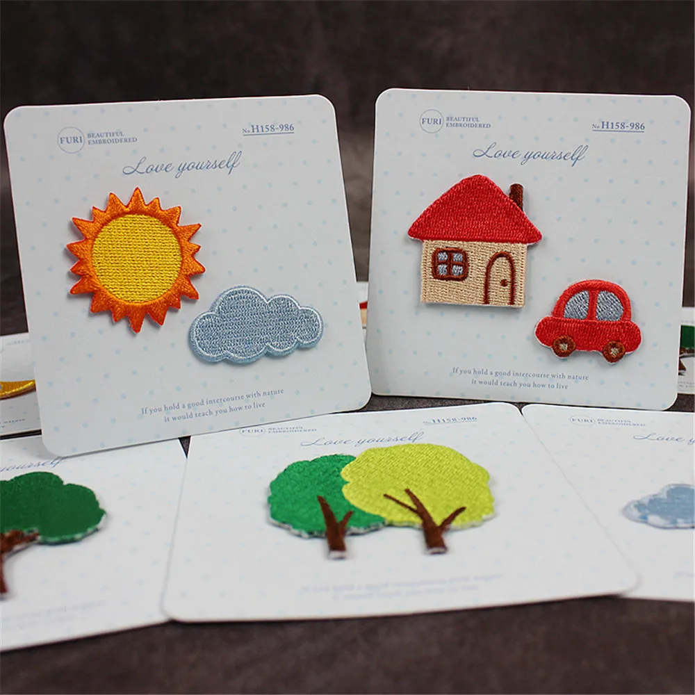 Iron Patches Clothes Small | Iron Patches Moon | Iron Patch Kids | Iron ...
