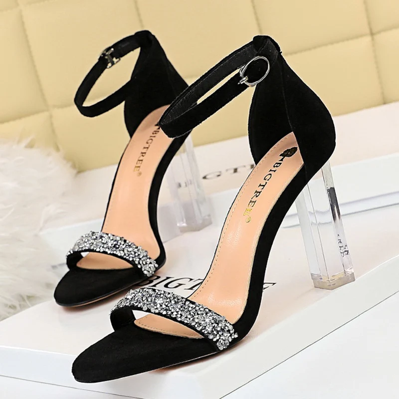 Prom High Heels Silver