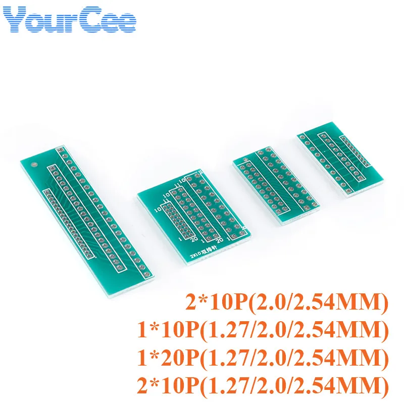 20pcs-Transfer-Plate-Single-Double-Row-Pin-PCB-Adapter-Board-1-20P-1 ...