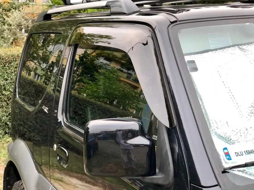 Car Weather Shields Weathershields Window Visors for Suzuki JIMNY 2017 ...