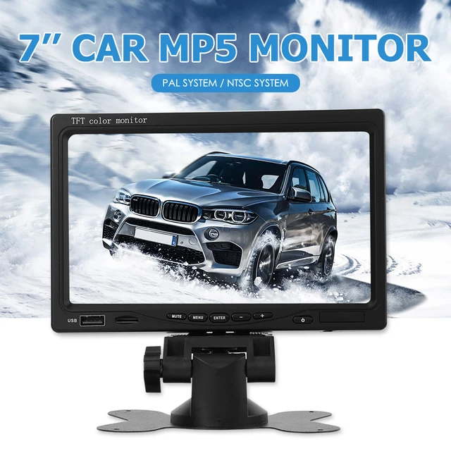 Car Monitor MP5 Player 7 inch TFT LCD Screen for Reverse Rear View ...