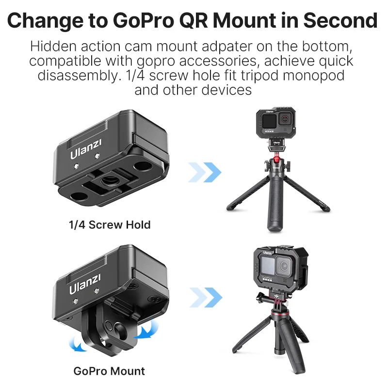 Gopro Quick Release Tripod Mount