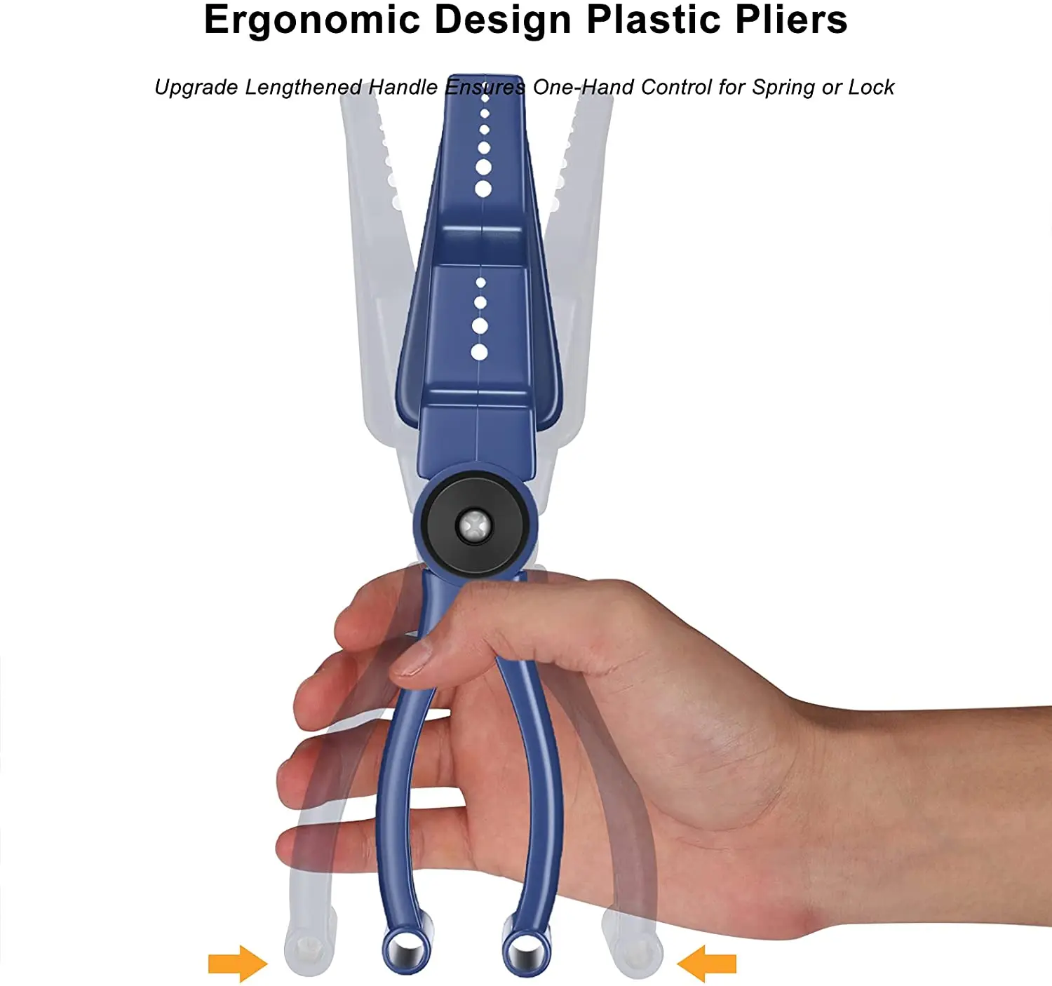 Plastic Pliers Nails Holder for Hammering, COOYA Nail Auxiliary Finger ...