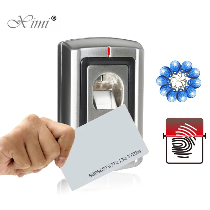 Metal Standalone Access Control With Rfid Card Reader Optional Cover ...
