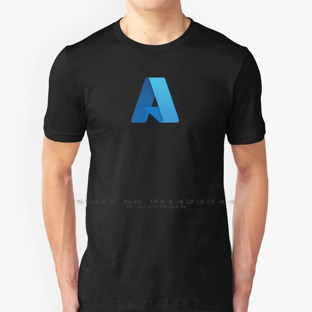 Microsoft-azure-nuvem-do-algod-o-6xl-da-camisa-do-logotipo-2021-t-de ...