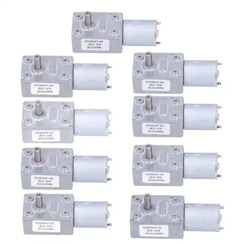 Mini Reducer Reversible Worm Gear Motor with Governor for Robots ...