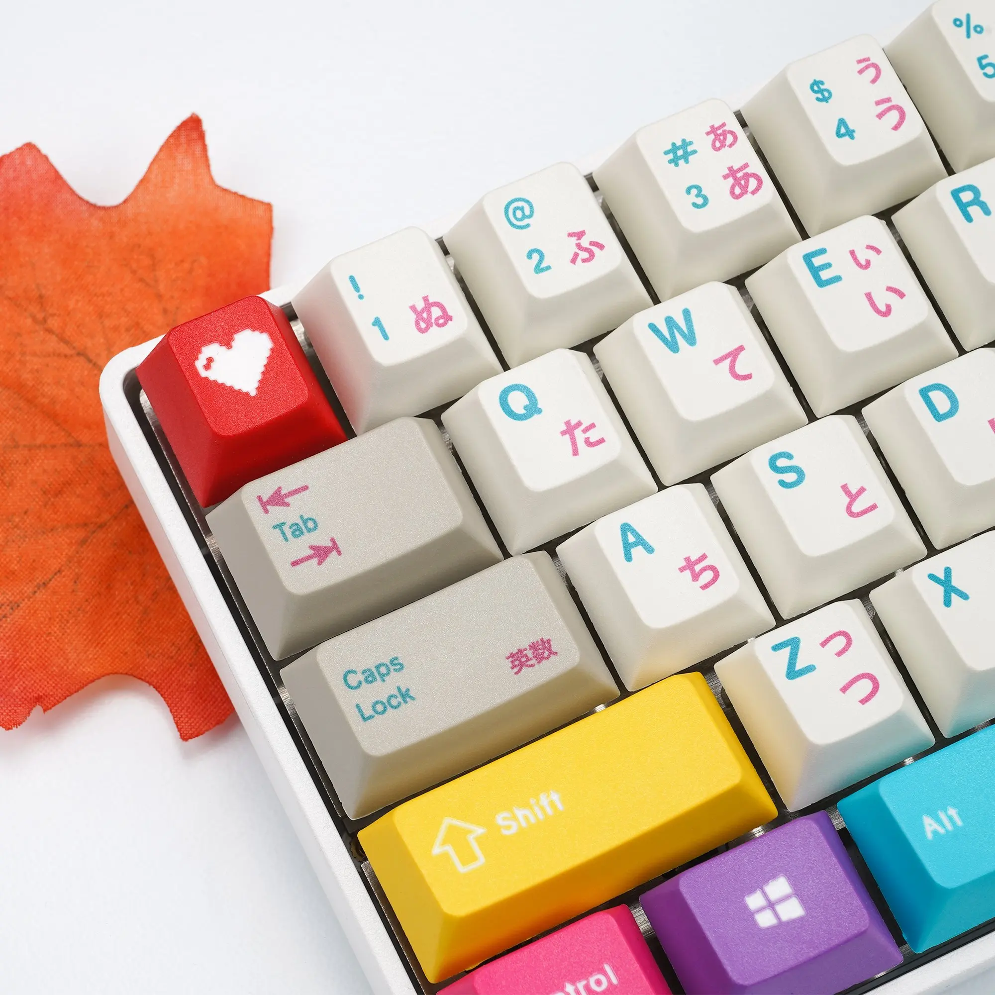 KBDfans Fully Assembled 60% White Plastic Soldered Mechanical Keyboard ...