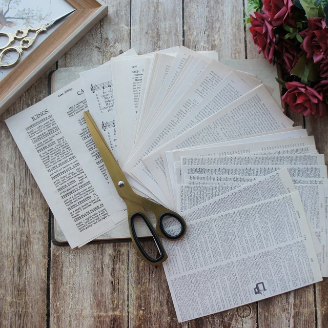 Old Book Page Design