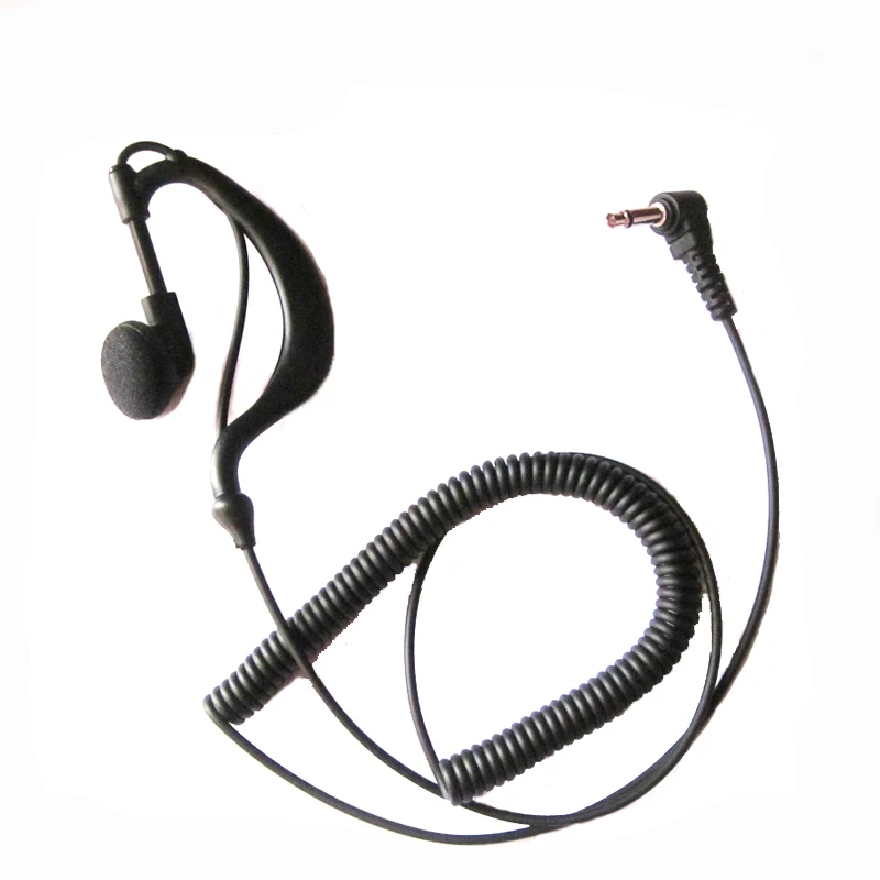 5PCS-X-3-5MM-Two-Way-Radio-Speaker-Microphone-G-Type-Listen-Only ...