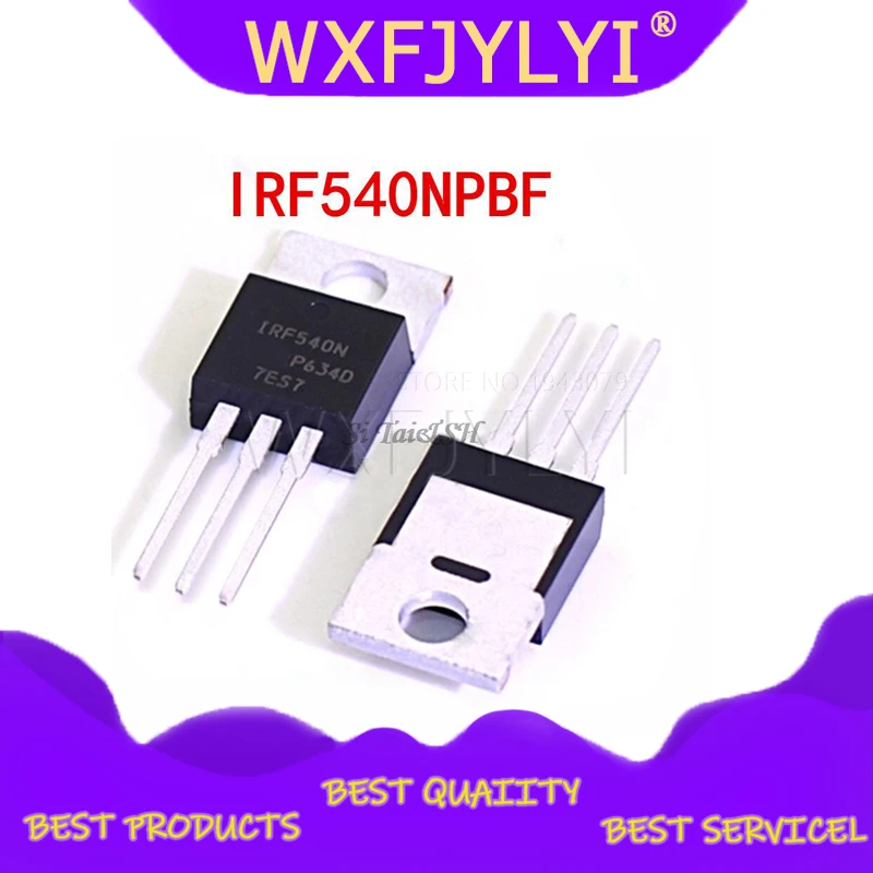 10PCS IRF540N 220 IRF540NPBF TO220 IRF540 IR540 nuevo y original IC ...