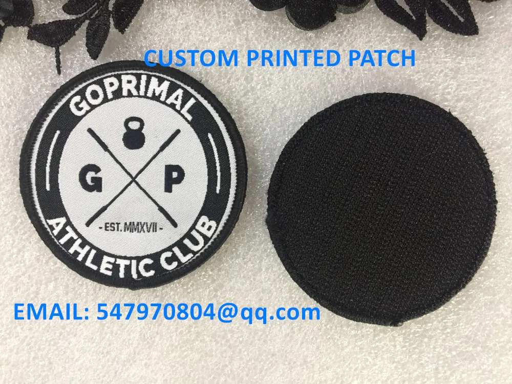 Custom Personalized Design for Clothing DIY Name Patch Iron on Badges ...