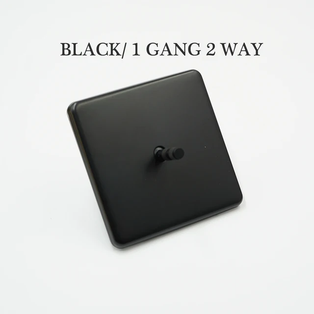 Brass Knurled Switch loft Wall toggle switch 1/2/3gang 2way 10A16A ...