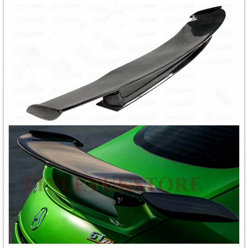 Carbon Fiber Rear Spoiler Fit For Mercedes Benz AMG GT GTS Fiberglass ...