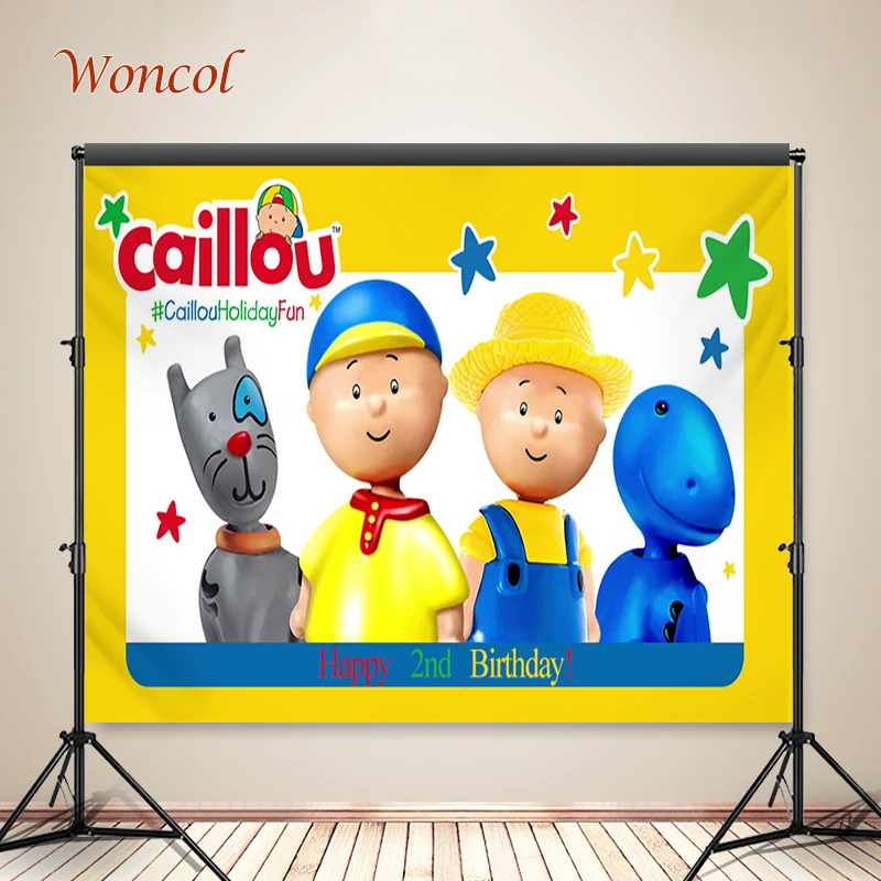 Caillou Birthday Banner