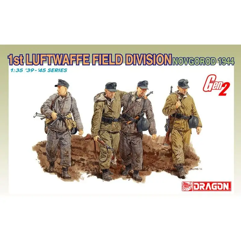 DRAGON 6274 1/35 1st Luftwaffe Field Division (Novgorod 1944) Scale ...
