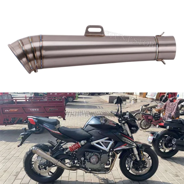 51mm Universal Motorcycle GP Exhaust Pipe Modified 60mm DB Killer ...