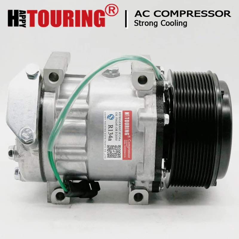 SD7H15-AC-Compressor-for-Caterpillar-320D-Excavator-24V-SD7H156095 ...