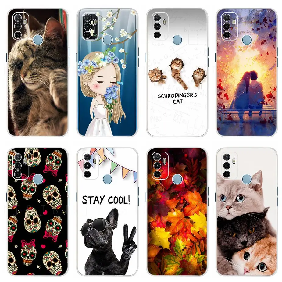 OppoA53-Case-For-Oppo-A53-2020-Fundas-CPH2127-Soft-Silicone-TPU-6-5 ...