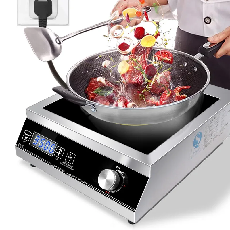 3500W-Induction-Cooker-Commercial-Hot-pot-Stove-Household-Induction ...