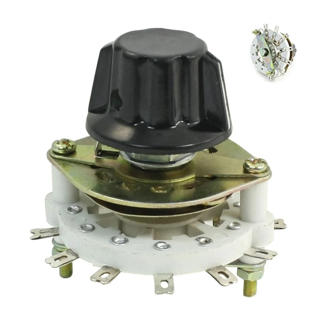 Hot New 1P6T 1 Pole 6 Throw Rotary Switch Channel Selector for Control ...