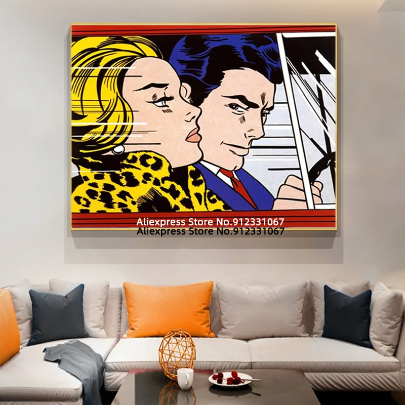 Roy Lichtenstein Car