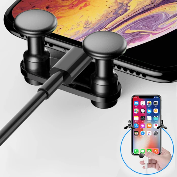 Car Gravity Cell Phone Mount Novelty Phone Holder Air Vent Clip ...