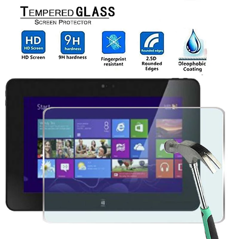 Protector de pantalla de vidrio templado para tableta Dell Latitude 10 ...
