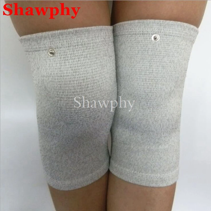 XL size Conductive Silver Fiber Electrode Massage Bio Kneepads Tens DDS ...