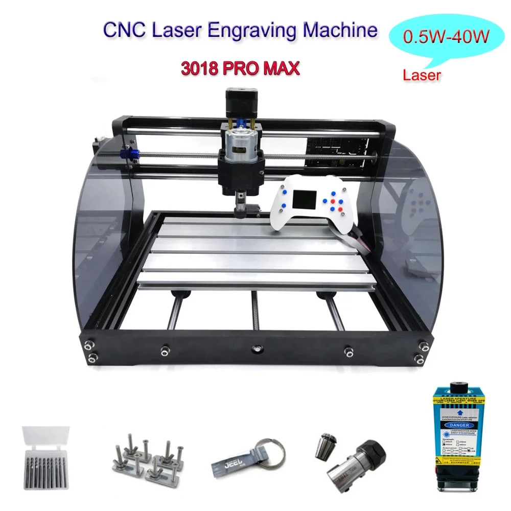 ProMax grabador láser CNC DIY, máquina de grabado láser de 3 ejes ...
