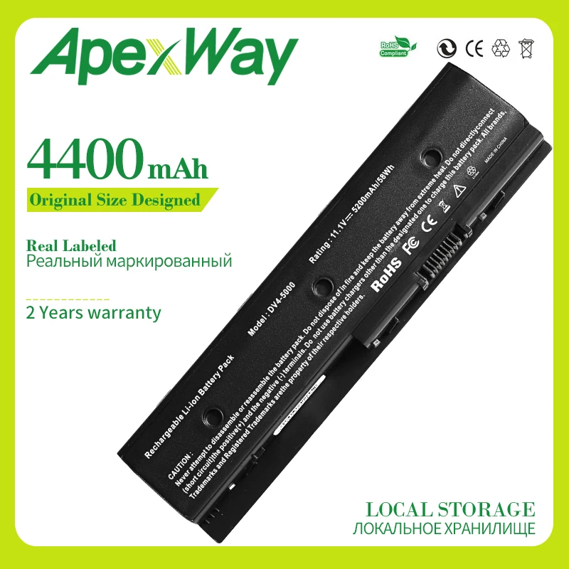 Apexway-671731-001-Laptop-Battery-for-HP-TPN-W109-MO06-MO09-TPN-P102 ...