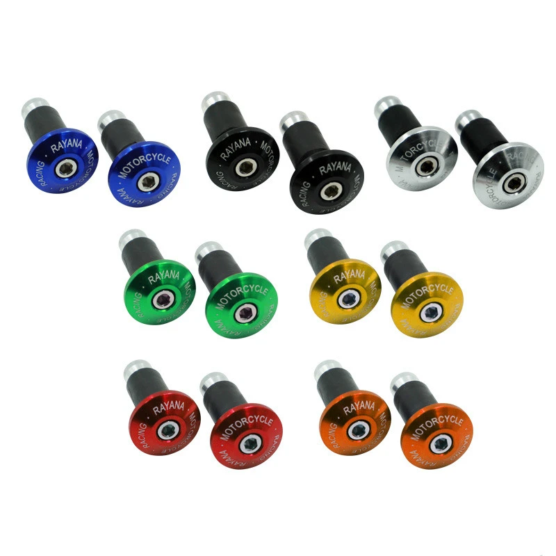 22mm Motorcycle Handlebar End Cap Plug for Honda Husaberg KTM Kawasaki ...
