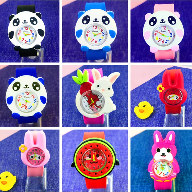 Drop-Shipping-3D-Cartoon-Watermelon-Panda-Rabbit-Watches-for-Boys ...