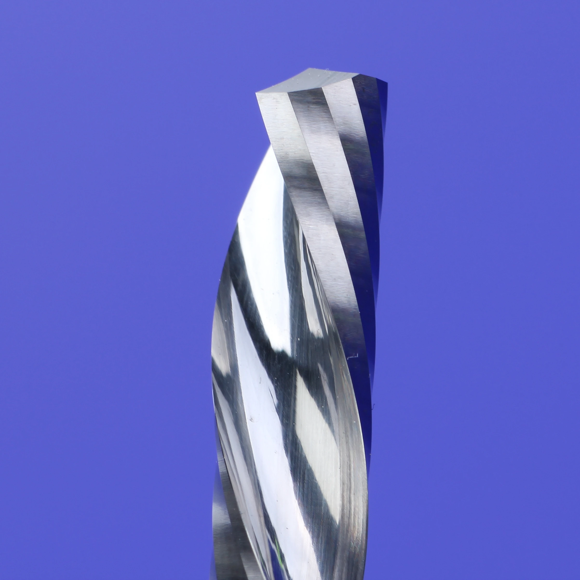 20pcs 3.175/4/5/6/8mm Aaa One Flute Left Spiral Down Cut Cnc Milling ...