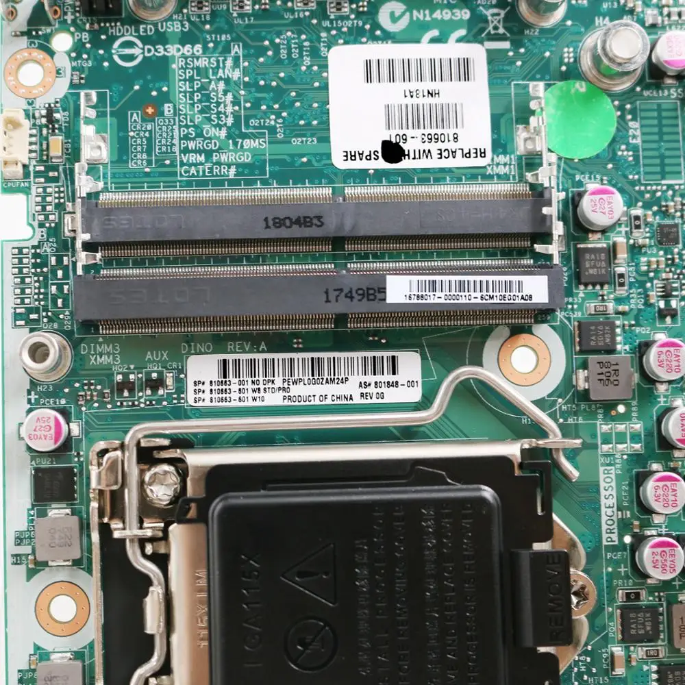 HP EliteDesk 400 G2 DM Desktop Motherboard 810663-001 810663-601 801848 ...