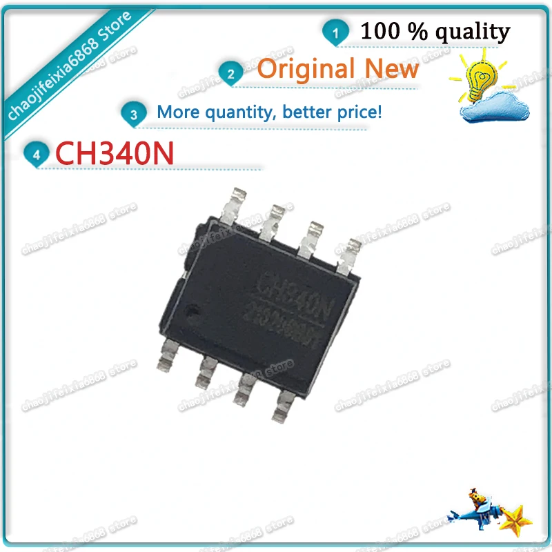 1 adet/grup! CH340N SOP-8 CH340 CH341A CH341 SOP-28 USB seri çip/dahili ...