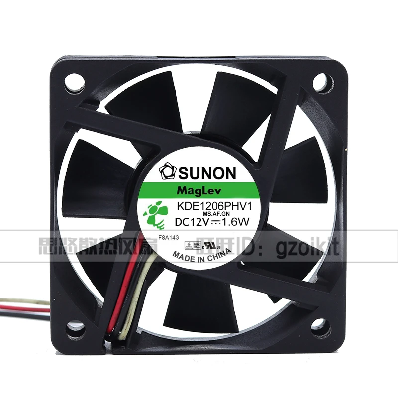 original 6015 12V 1.6W KDE1206PHV1 6CM server power inverter chassis ...