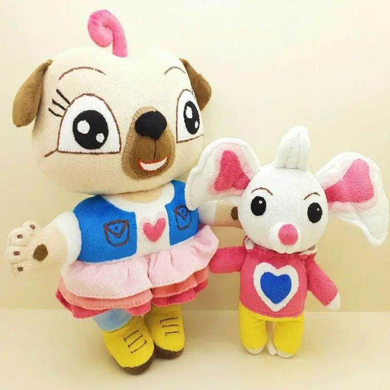 Anime Chip And Potato Pug Dog And Mouse Stuffed Toys For Kids ...