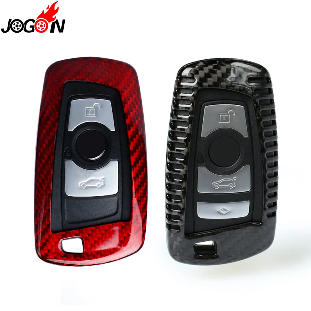 Carbon Fiber Key Fob Case Shell Cover For BMW X3 F25 X4 F26 F1 2 3 4 5 ...