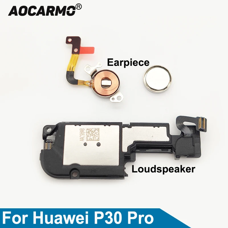 Aocarmo-For-Huawei-P30-Pro-Top-Earpiece-Ear-Speaker-Bottom-Loudspeaker ...