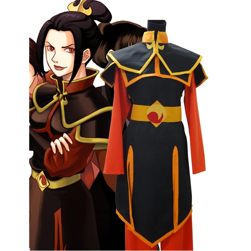 Avatar The Last Airbender Azula Cosplay Costume Halloween - Cosplay ...